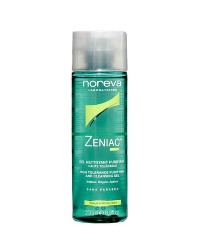 NOREVA ZENIAC GEL NETTOYANT PURIFIANT 200ML HAUTE TOLERANCE VISAGE ...