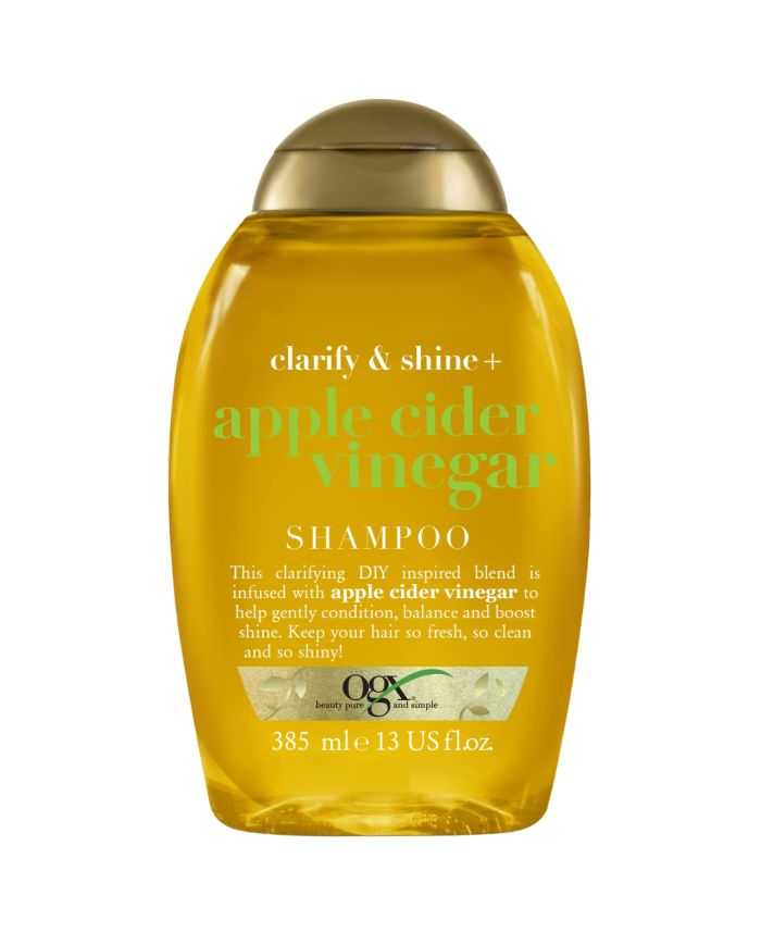 OGX SHAMPOING APPLE CIDER VINEGAR 385 ml - OGX - PRODUITS AMERICAI...