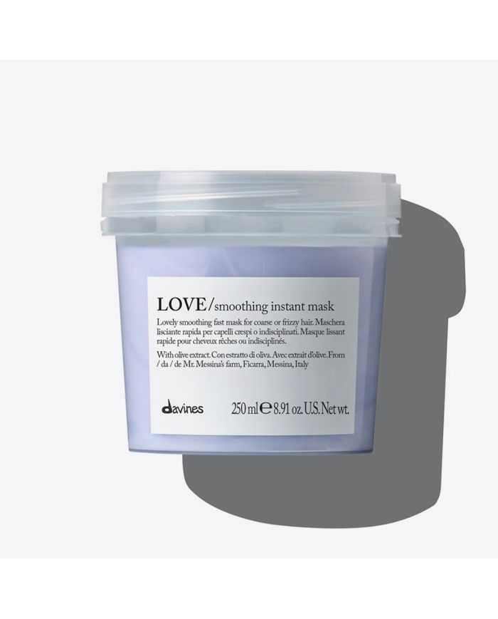 DAVINES LOVE SMOOTHING INSTANT MASK 250 ML - DAVINES - MASQUES ET ...