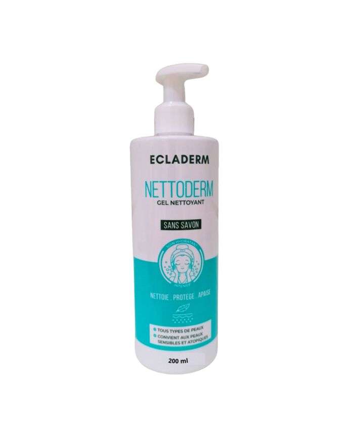 ECLADERM NETTODERM GEL NETTOYANT 200 ML - ECLADERM - Accueil