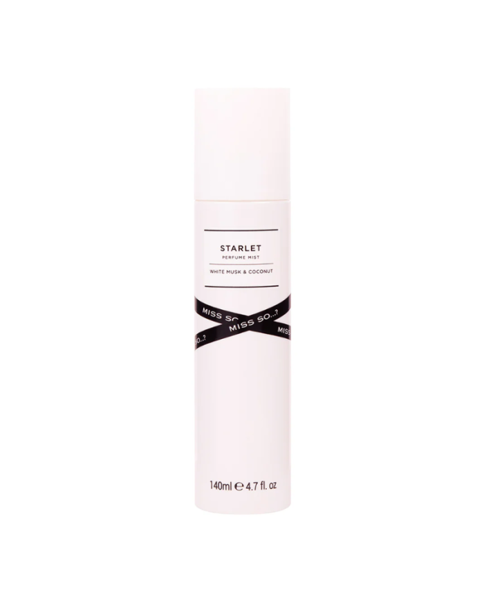 MISS SO SPRAY CORPS STARLET PERFUME MIST WHITE MUSK AND COCUNUT 140...