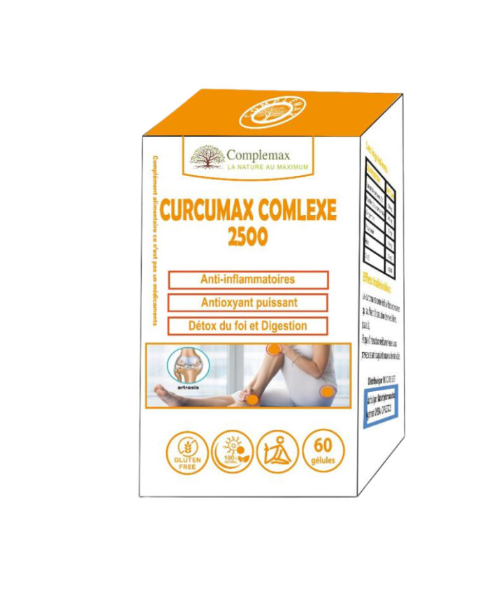 COMPLEMAX CURCUMAX COMPLEX 2500 60 GELULES - COMPLEMAX - ARTICULAT...