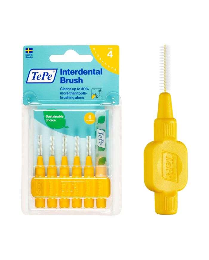 TEPE PACK DE 6 BROSSETTE INTERDENTAIRE TAILLE 4 - TEPE - BROSSETT...