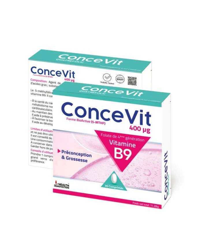 ConceVit B9 Bioactive Préconception 30 Comprimés