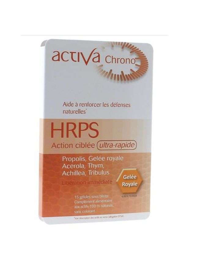 ACTIVA HRPS 15 gélules – Défenses renforcées