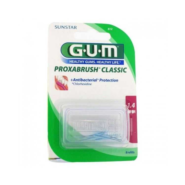 GUM RECHARGE BROSETTES EXTRA FINES PAR 8 UNITES 1.4 MM REF 612 - G...