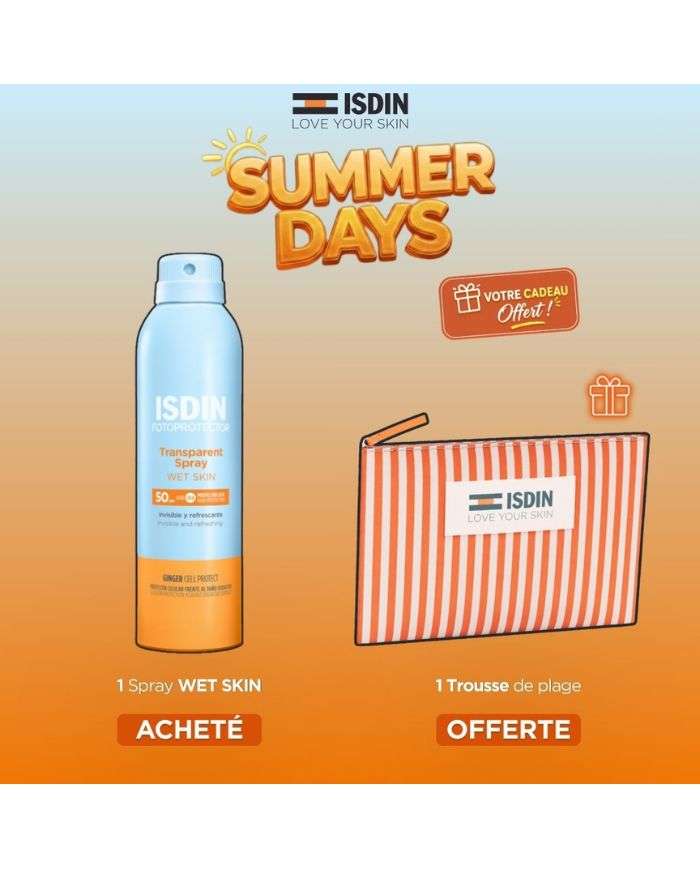 ISDIN FOTOPROTECTOR SPRAY TRANSPARENT WET SKIN 250 ML - ISDIN - SP...