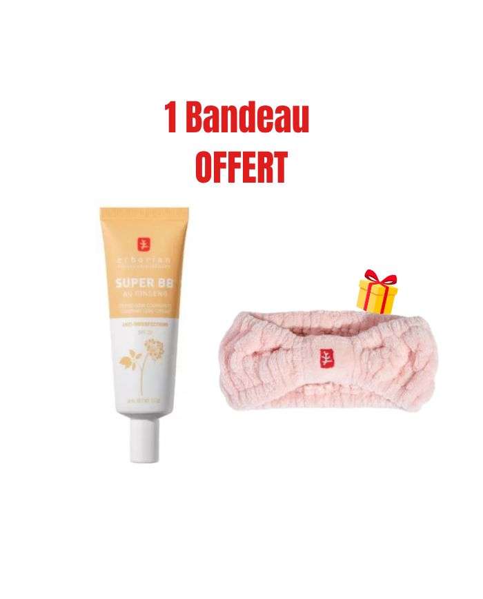 ERBORIAN SUPER BB AU GINSENG CREME SOIN COUVRANTE SPF 20 NUDE 40 ML...