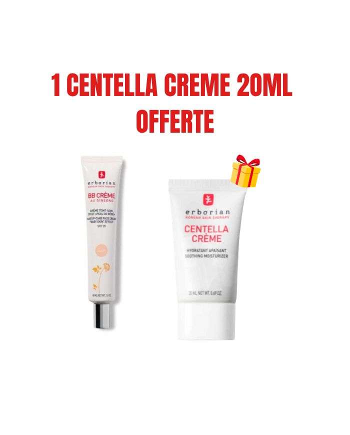 ERBORIAN BB CREME AU GINSENG CREME TEINT CLAIR SPF20 40 ML - ERBOR...