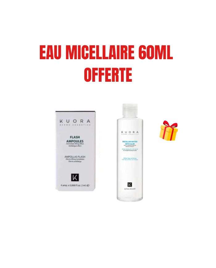 KUORA AMPOULE FLASH EFFET LIFTING IMMEDIAT 4 AMPOULES - KUORA - P...