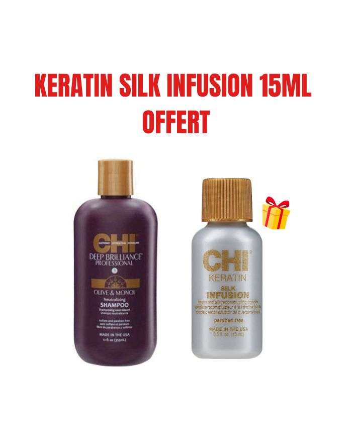CHI DEEP BRILLANCE OPTIMUM SHAMPOING HYDRATANT 355ML - CHI - SHAMP...
